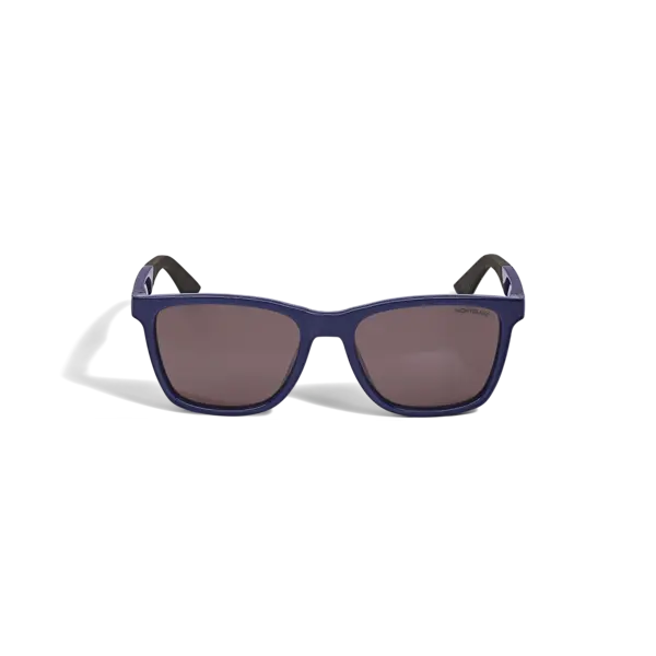 Montblanc Square Frame Sunglasses - Blue