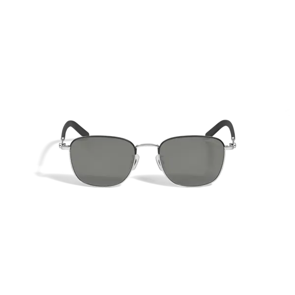Montblanc Square Frame Sunglasses - Silver