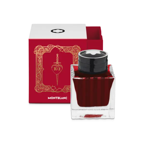 Montblanc Ink Bottle, Meisterstück Romeo & Juliet, Verona - Red