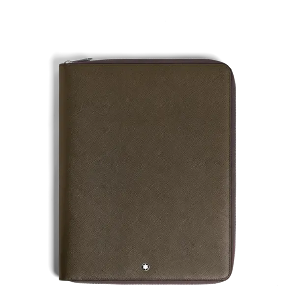 Montblanc Medium Notebook Holder In Sartorial - Khaki