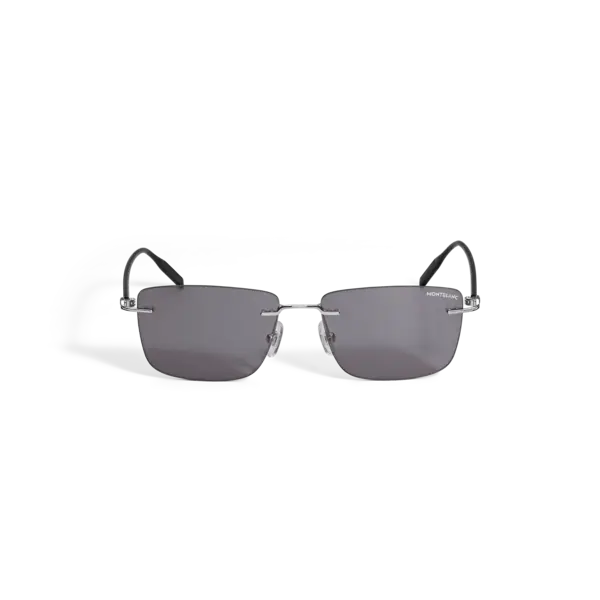 Montblanc Rimless Rectangular Sunglasses - One-color