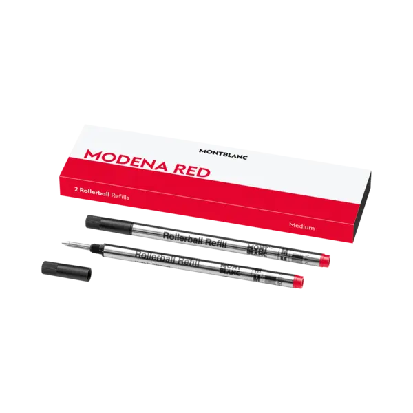 Montblanc Rollerball Pen Refills - Modena Red