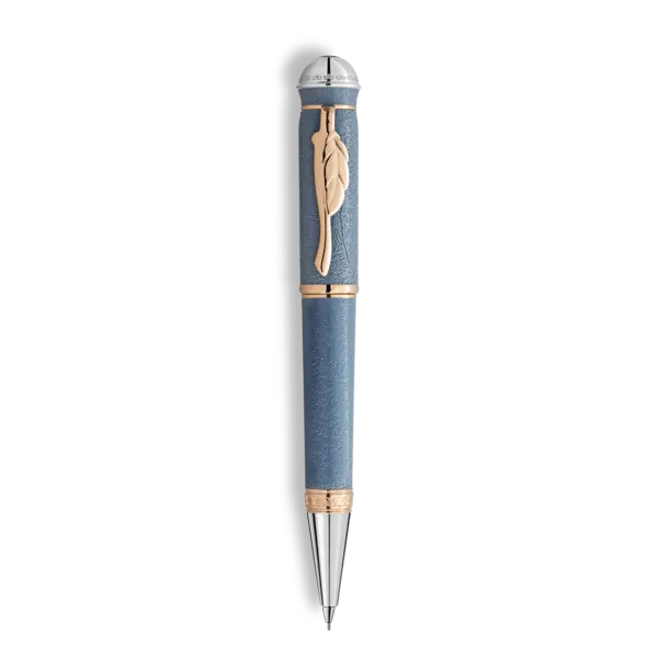 Montblanc Writers Edition Homage To Johann Wolfgang Von Goethe Limited Edition Mechanical Pencil - Blue