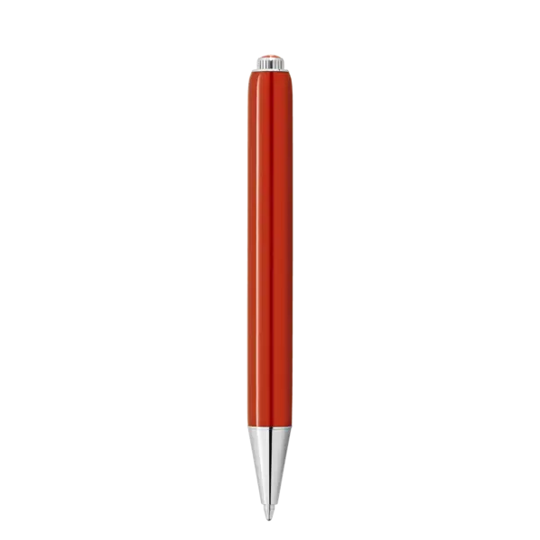 Montblanc Heritage Rouge Et Noir 'baby' Special Edition Coralcolou Ballpoint - Red