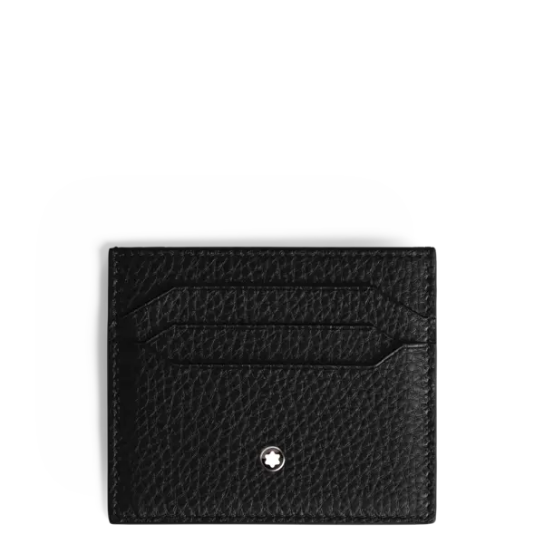 Montblanc Grain Card Holder 6cc - Black