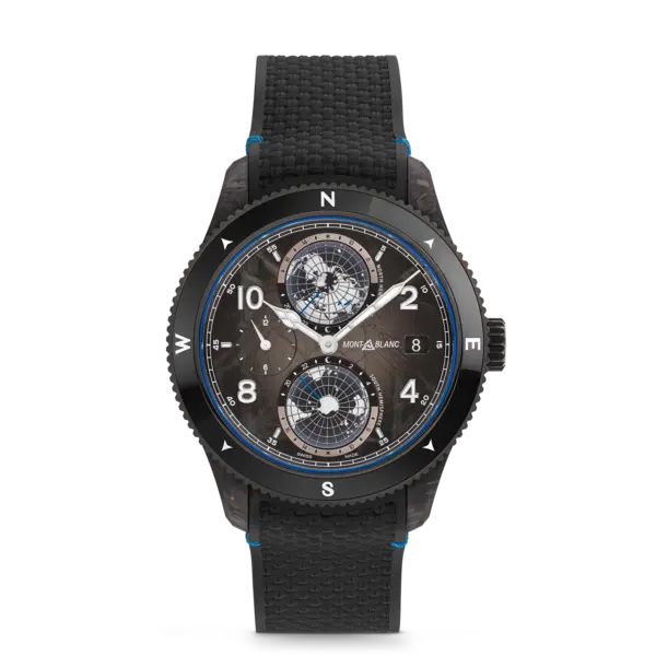 Montblanc 1858 Geosphere Carbo₂ 0 Oxygen Limited Edition - Black