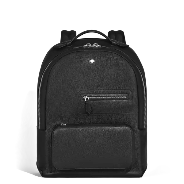 Montblanc Leather Backpack - Black