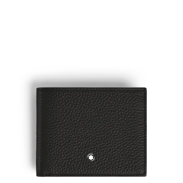 Montblanc Grain Wallet 4cc Coin Case - Black