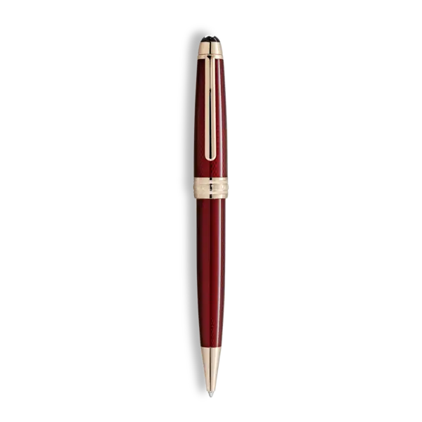 Montblanc Meisterstück Solitaire Golden Hour Ballpoint - Burgundy Red