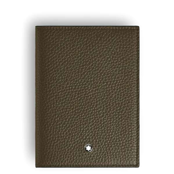 Montblanc Grain Passport Holder - Khaki