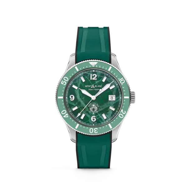Montblanc Iced Sea Automatic Date Diver Watch - Green