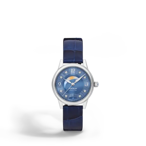 Montblanc Bohème Perpetual Calendar Watch - Blue