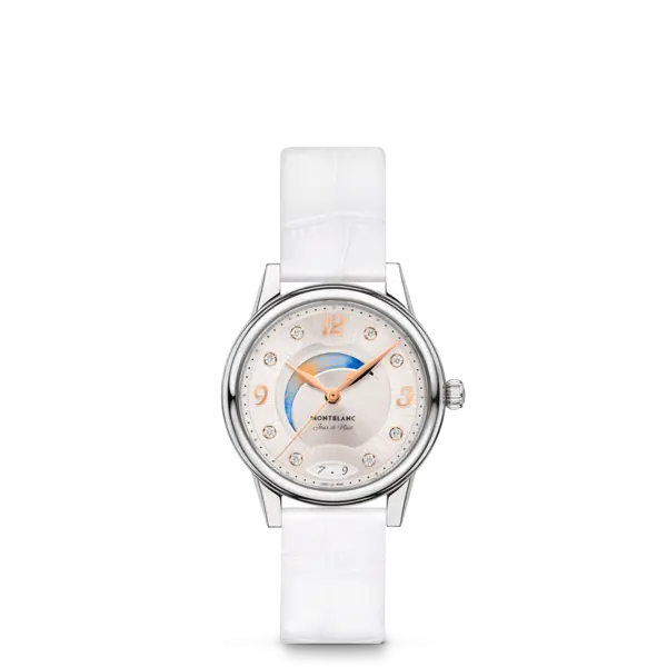 Montblanc Bohème Perpetual Calendar Watch - White