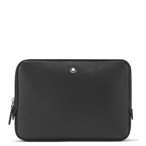 Montblanc Small Crossbody Bag In Sartorial Leather - Black