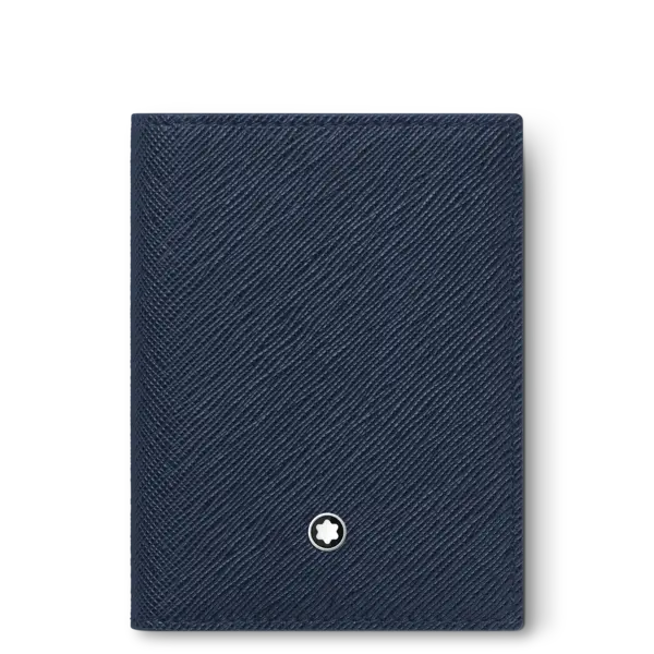 Montblanc Sartorial Card Holder 4cc - Ink Blue
