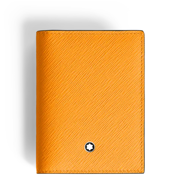 Montblanc Sartorial Card Holder 4cc - Saffron