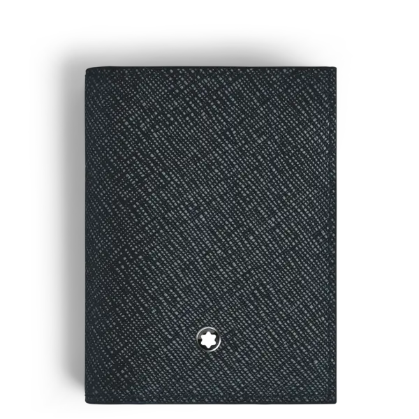 Montblanc Sartorial Card Holder 4cc - Tweed Blue