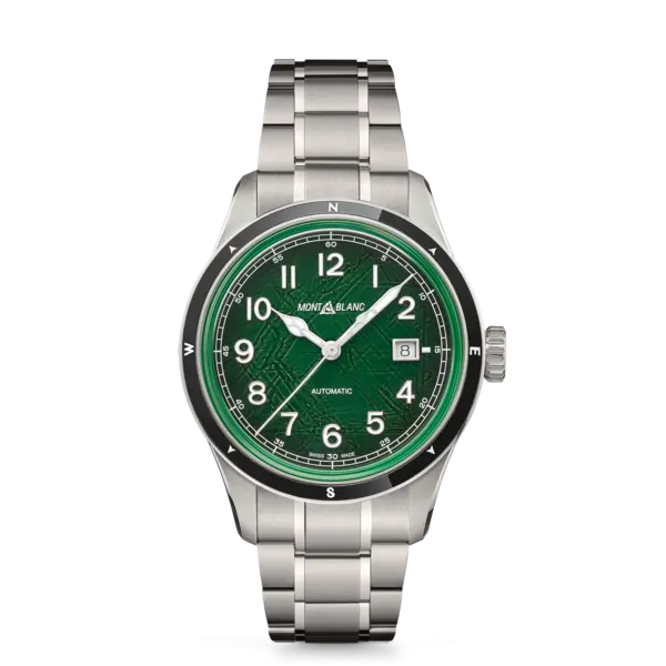 Montblanc 1858 Automatic Date 0 Oxygen Watch - Green