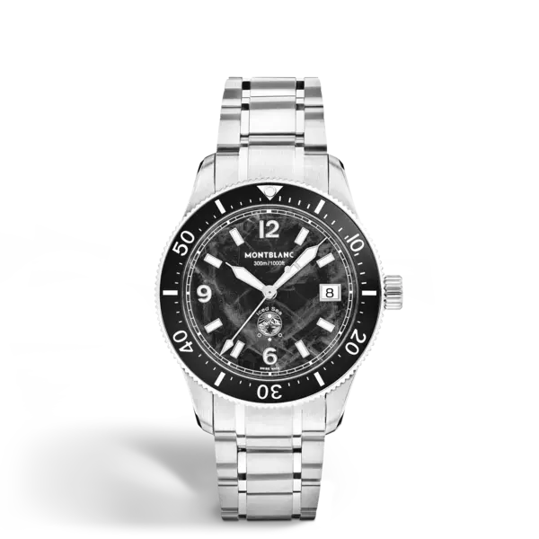 Montblanc Iced Sea Automatic Date 0 Oxygen - Black