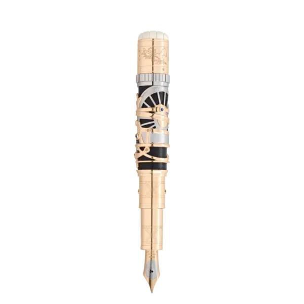 Montblanc High Artistry A Journey On The Orient Express Limited Edition 83 Fountain Pen - Signature Gold