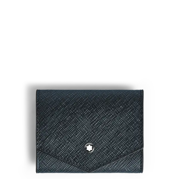 Montblanc Sartorial Coin Case - Tweed Blue