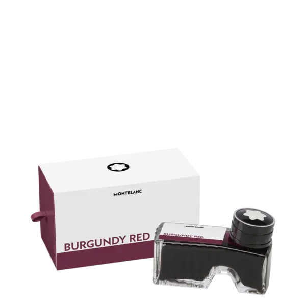 Montblanc Ink Bottle, 60ml - Burgundy Red