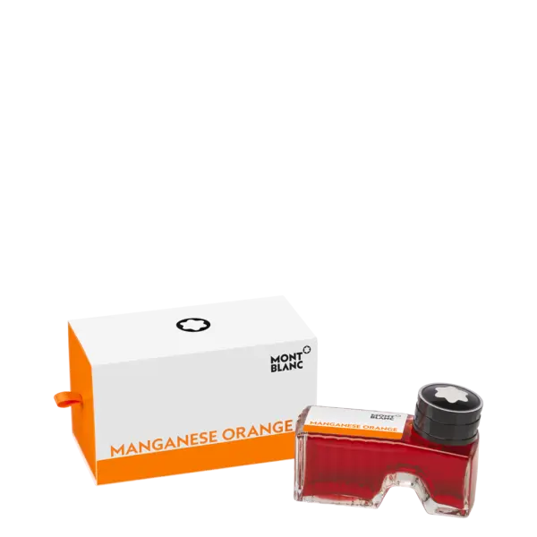 Montblanc Ink Bottle, 60ml - Manganese Orange