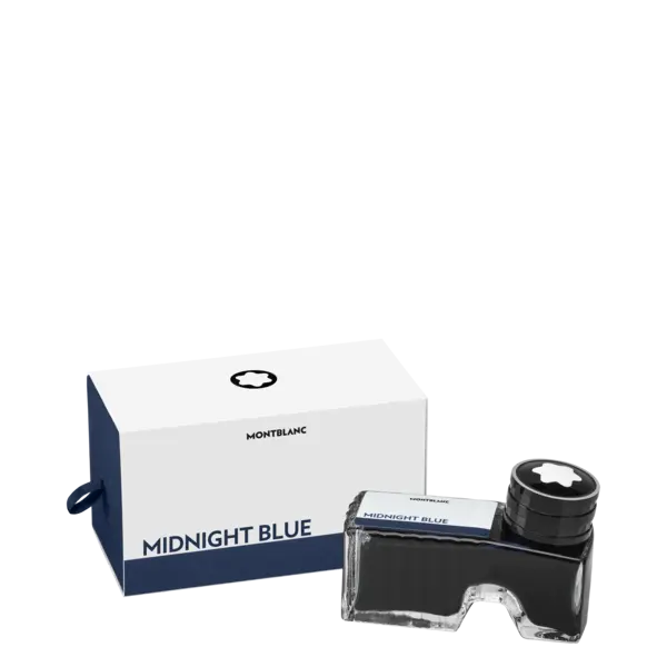 Montblanc Ink Bottle, 60ml - Midnight Blue