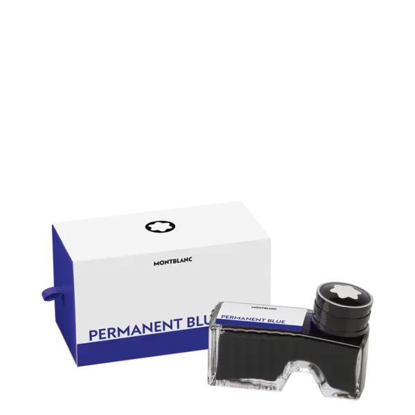 Montblanc Ink Bottle, 60ml - Permanent Blue
