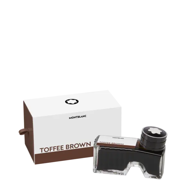 Montblanc Ink Bottle, 60ml - Toffee Brown