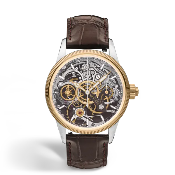 Montblanc 1858 Unveiled Minerva Chronograph Limited Edition - Brown
