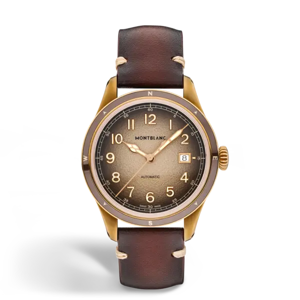 Montblanc 1858 Automatic Date 0 Oxygen Watch - Brown