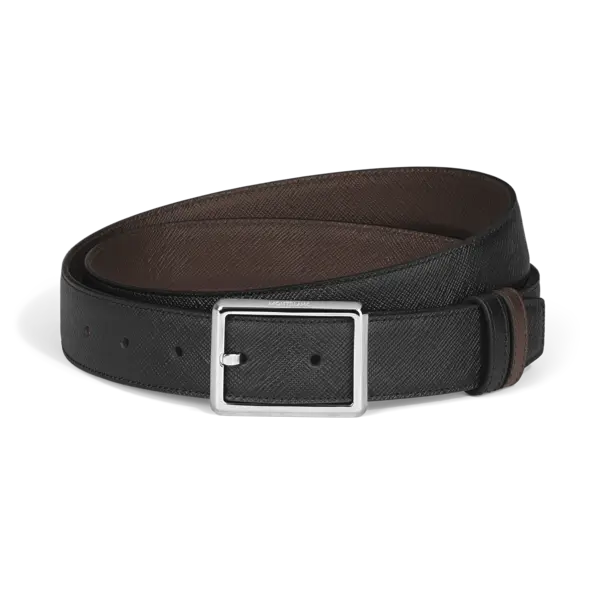 Montblanc Rectangular Mm Reversible Belt - One-color
