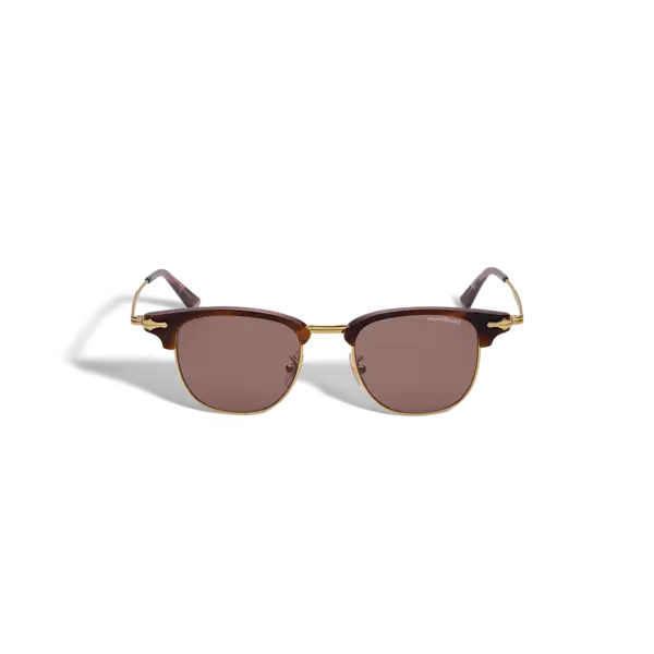 Montblanc Rectangular Sunglasses - Gold