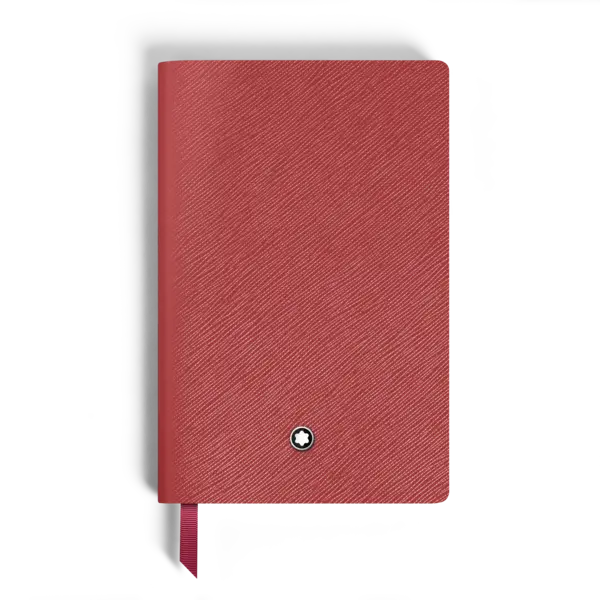 Montblanc Notebook Small, Saffiano Leather, Blank Pages - Red