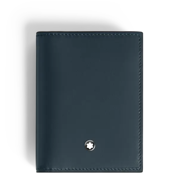 Montblanc Meisterstück Card Holder 4cc - Velvet Blue