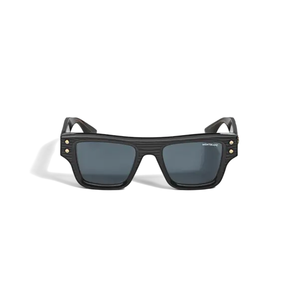 Montblanc Rectangular Sunglasses - Black