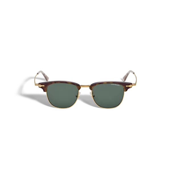 Montblanc Rectangular Sunglasses - Gold