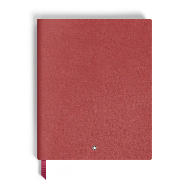 Montblanc Notebook Large, Saffiano Leather, Lined Pages - Red
