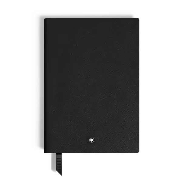 Montblanc Notebook Medium, Saffiano Leather, Lined Pages - Black