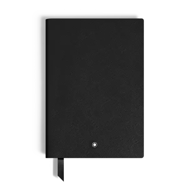 Montblanc Notebook Medium, Saffiano Leather, Squared Pages - Black