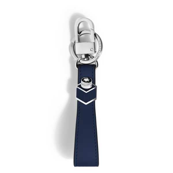 Montblanc Meisterstück Leather Key Holder - Ink Blue