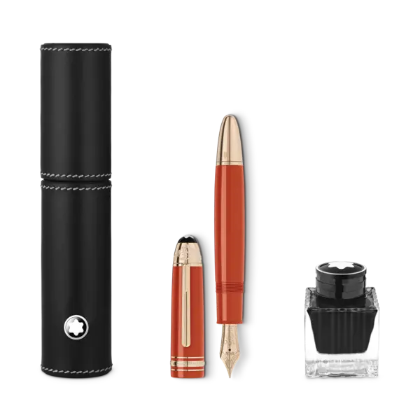 Montblanc Meisterstück Traveller Limited Edition 1924 Set - Coral