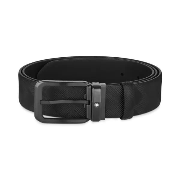 Montblanc Mm Reversible Belt - Black
