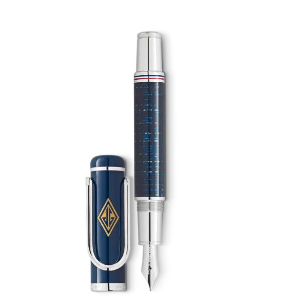 Montblanc Great Characters Homage To The Great Gatsby Special Edition Fountain Pen - Blue