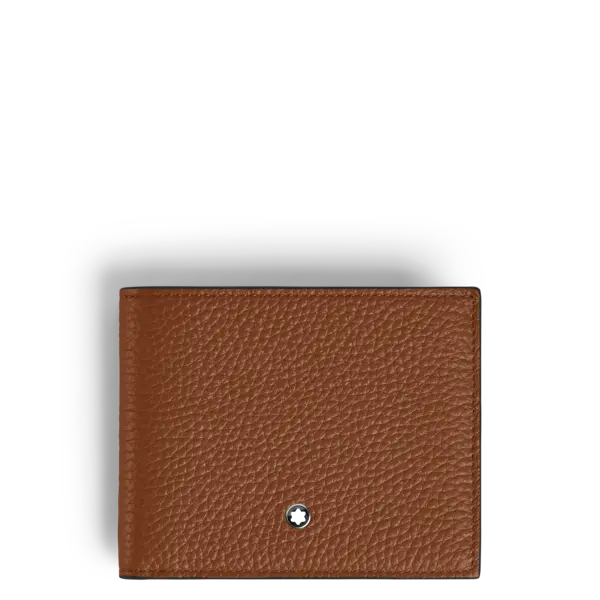 Montblanc Wallet 8cc In Grain - Fauve