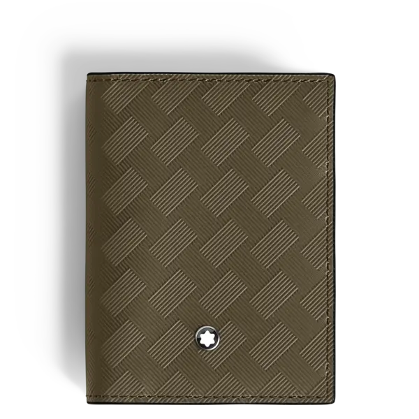 Montblanc Card Holder 4cc In Extreme - Khaki