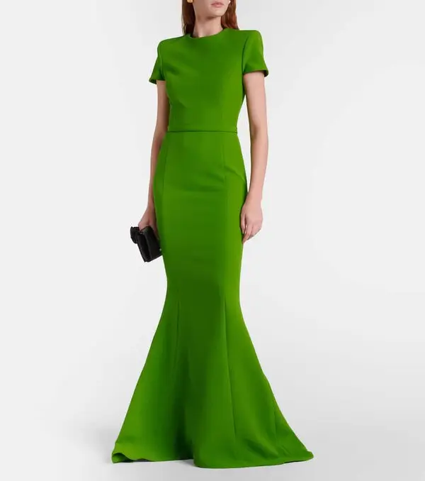 Safiyaa Parker Crepe Gown
