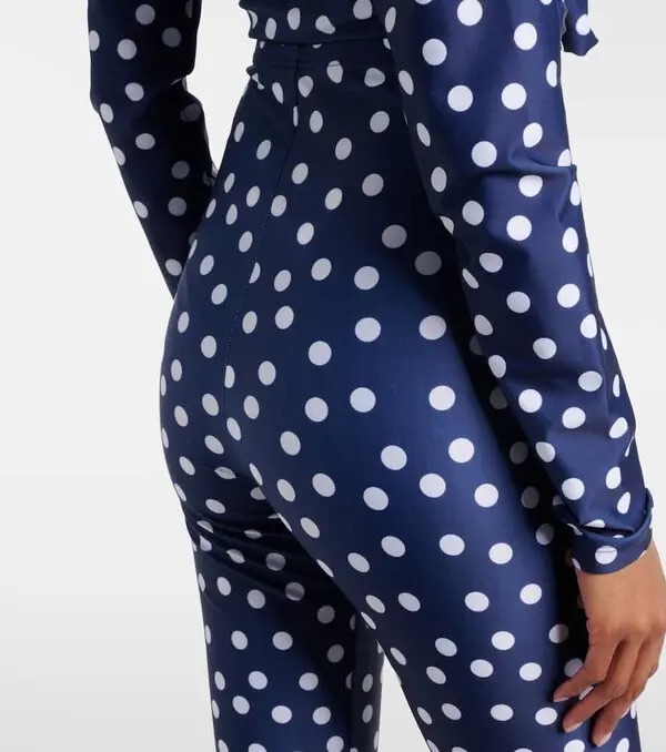 JEAN PAUL GAULTIER Polka Dot Jersey Leggings