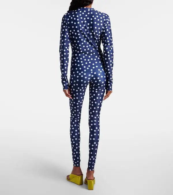 JEAN PAUL GAULTIER Polka Dot Jersey Leggings